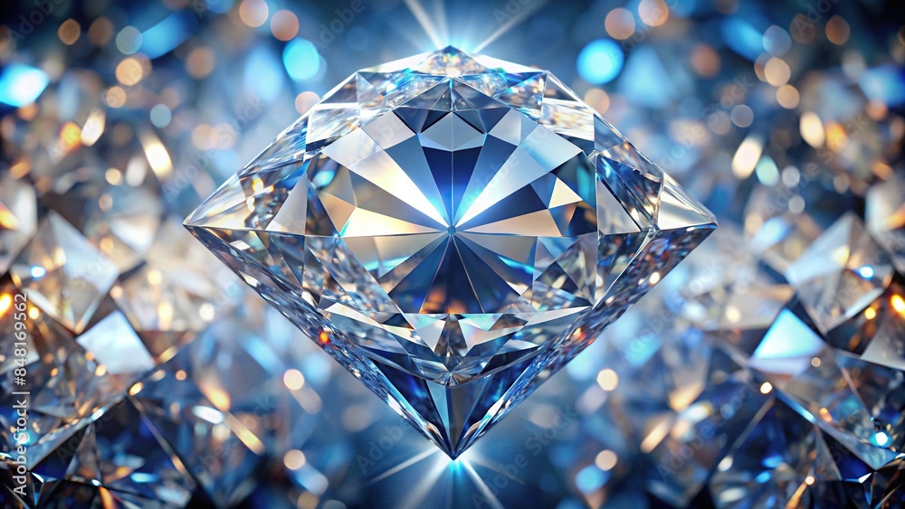 Realistic diamond crystal texture background for luxury designs ...