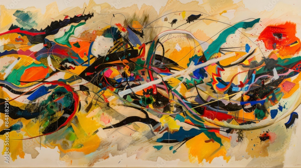 Explore the concept of abstract art and its significance in the modern ...