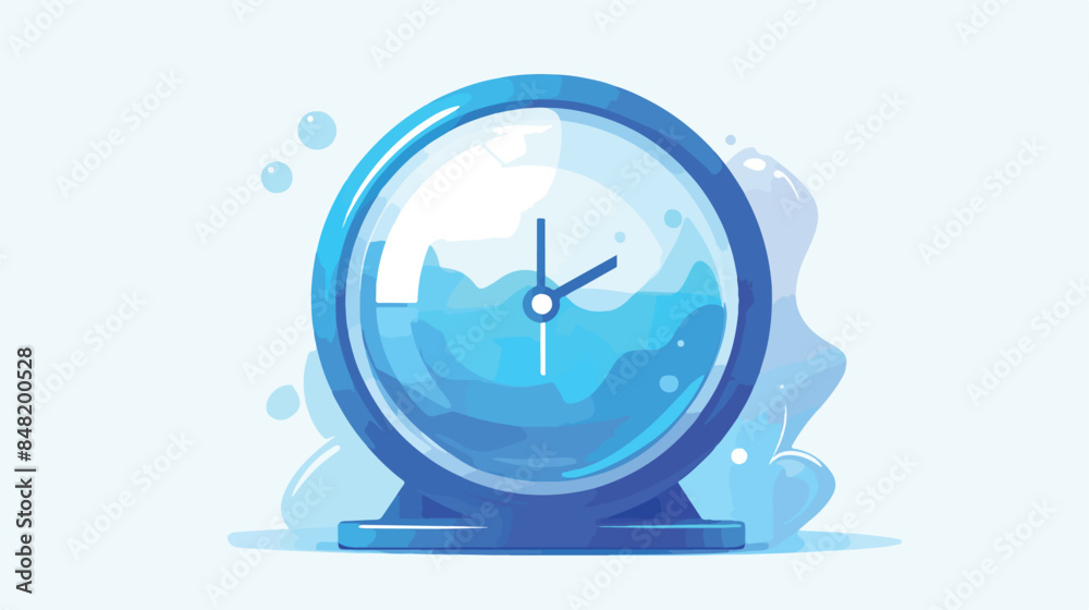 Water level sensor silhouette icon. Clipart image i Stock Vector ...