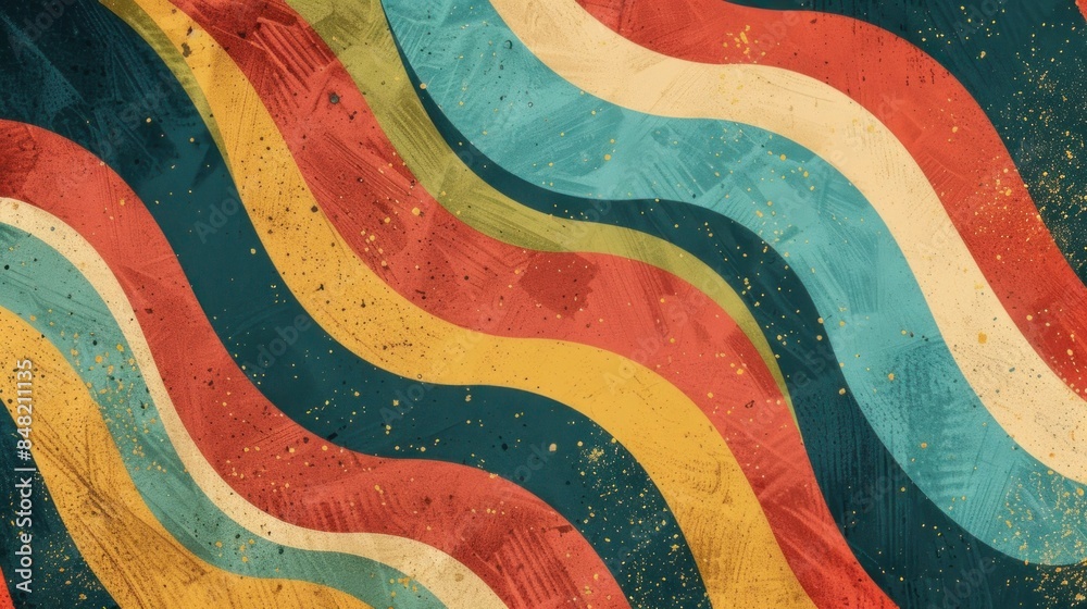 Design a background with a vintage or retro style, using a color ...