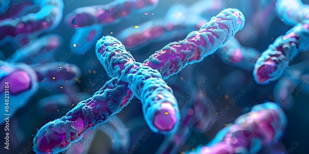 Understanding Chromosomes and Telomeres in Medicine. Concept Genetic ...
