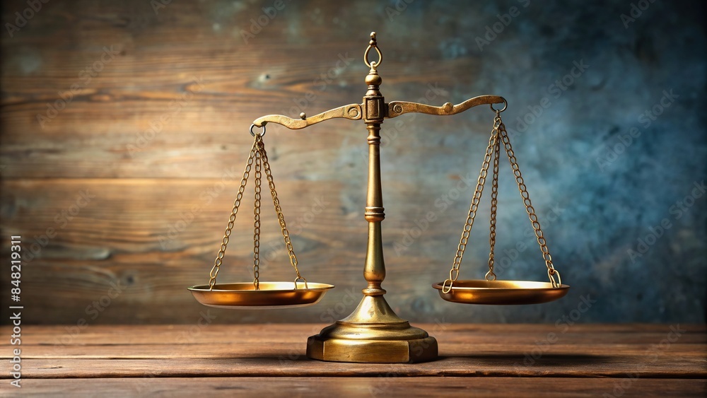 Legal scales of justice symbolizing fairness and equality in the ...