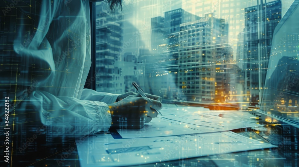 Urban project engineering documentation, planning, overlay, assessment ...