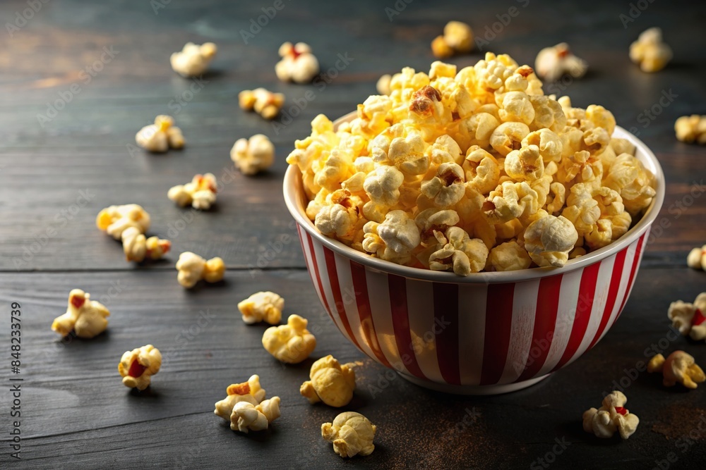 Delicious buttery popcorn for movie night snack, popcorn, snack, movie ...