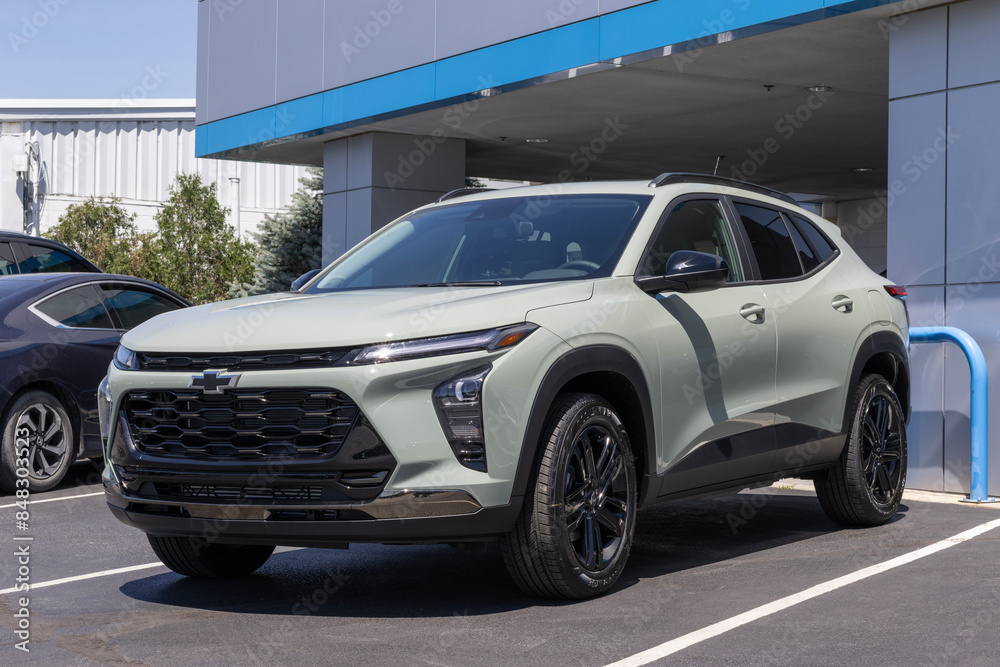 Chevrolet Trax ACTIV display at a dealership. Chevy offers the Trax in ...