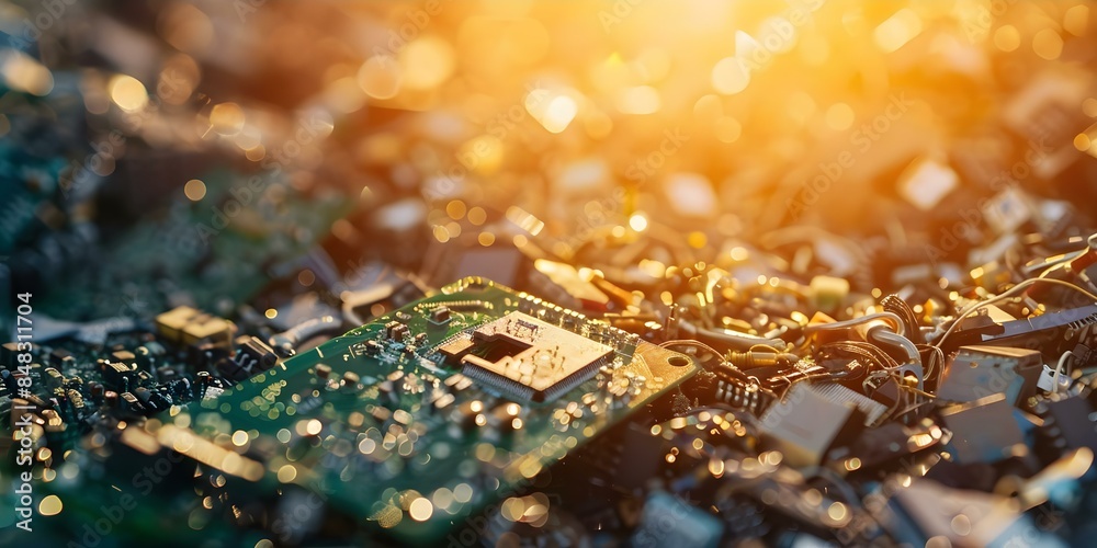 Electronic waste in landfill contributes to climate change and ...