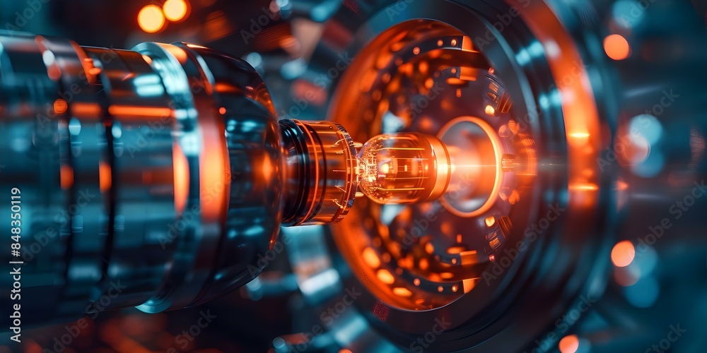 Dynamic scientific experiment explores fundamental principles in particle physics through ...