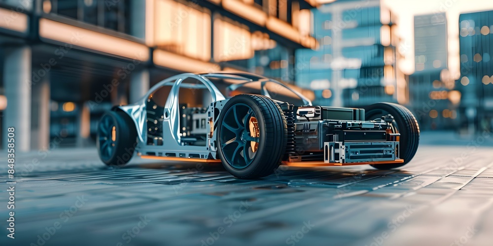 Electric cars use lithiumion battery modules for power storage and ...