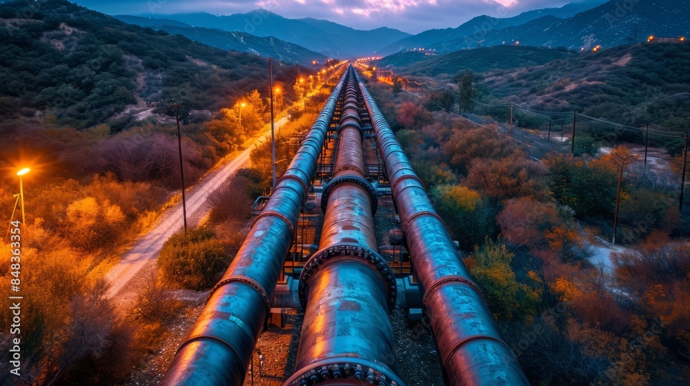 Tough steel pipelines for transporting natural gas at a significant ...