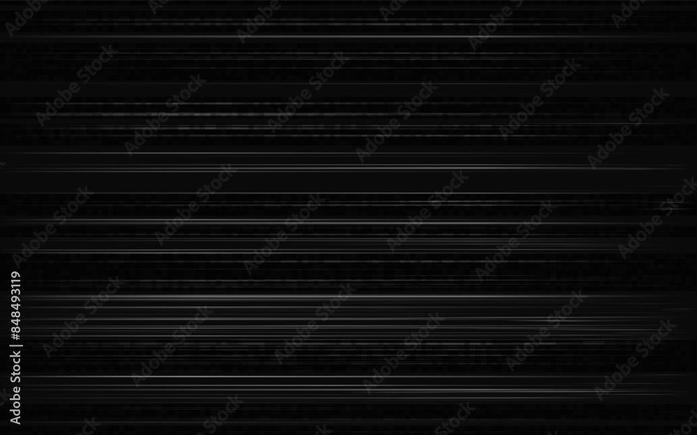 Glitch VHS background. Old video camera distortion. Horizontal overlay ...