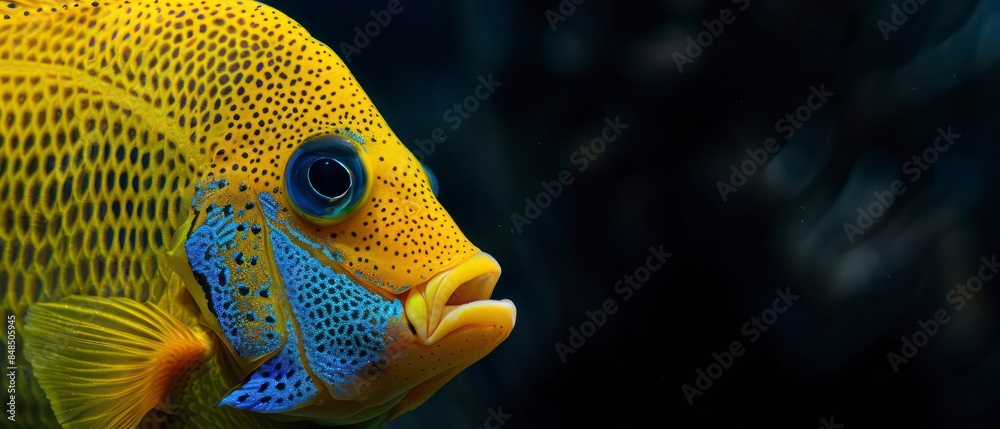 Angelfish colorful tropical fish known for their graceful appearance ...