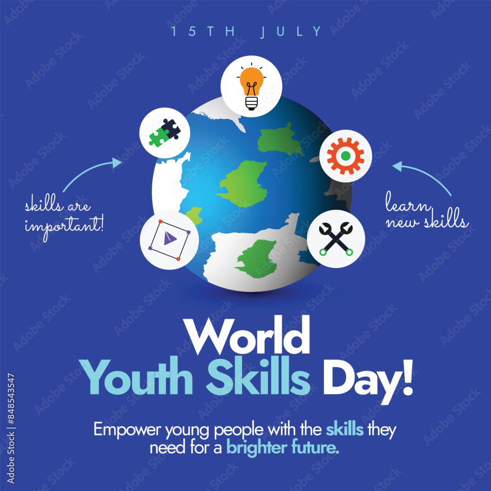 World Youth Skills Day. 15th July World Youth skills day celebration ...