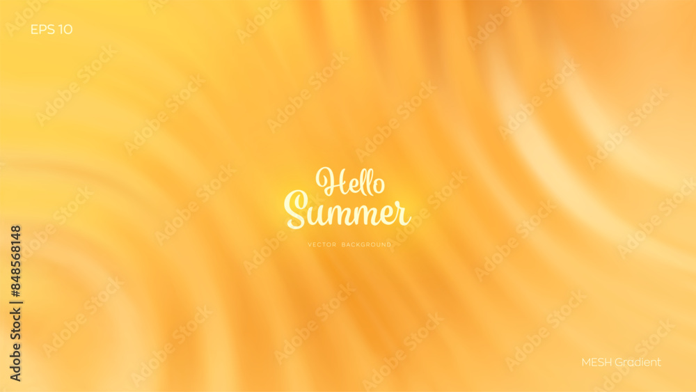 Summer gradient background. Bright colorful warm summer colors ...