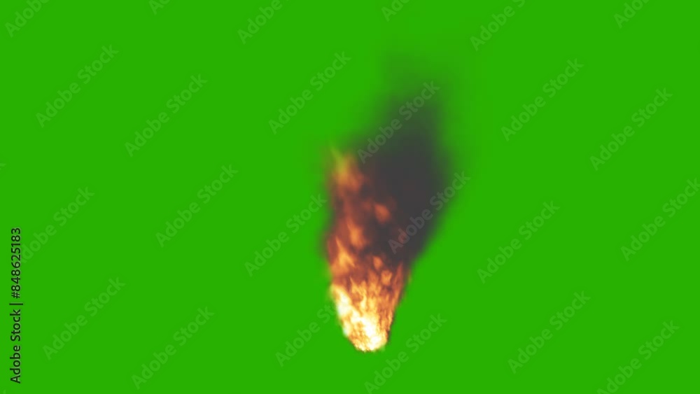 Realstic Fire Flame Animation. Fire Flame gif animation Green Screen ...