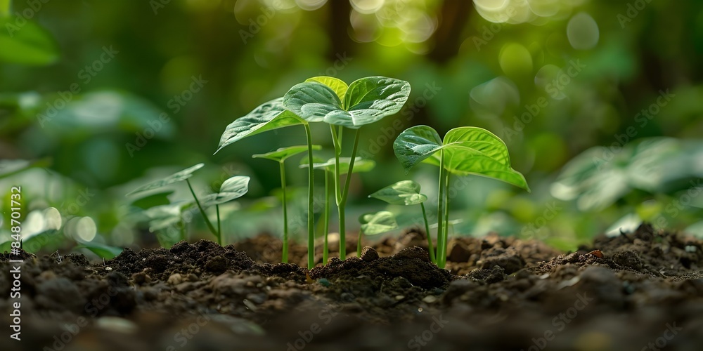 Growing Kava Plant (Piper methysticum) in a Garden. Concept Kava Plant ...