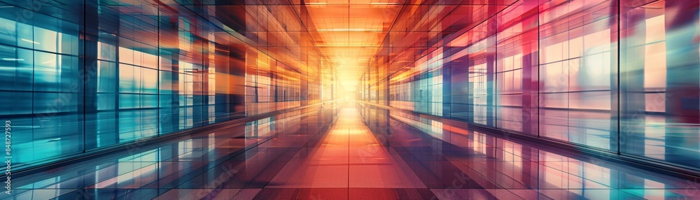 Visually stunning architectural background featuring a blend of ...