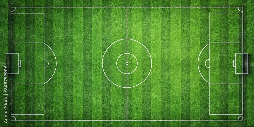 Highly detailed photo of a soccer field texture , soccer, field, grass ...
