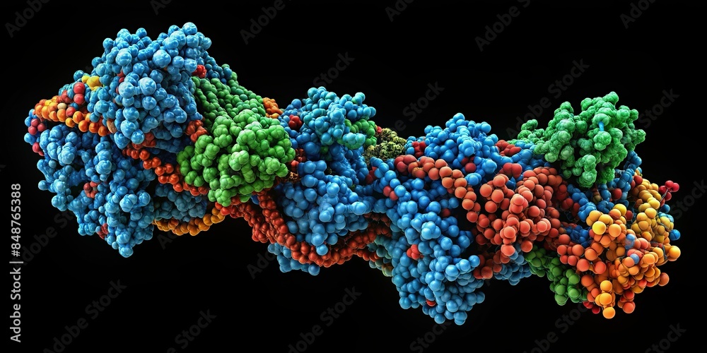 Digital Visualization Of A Protein Folding Pathway Using Molecular Dynamics Simulations Protein