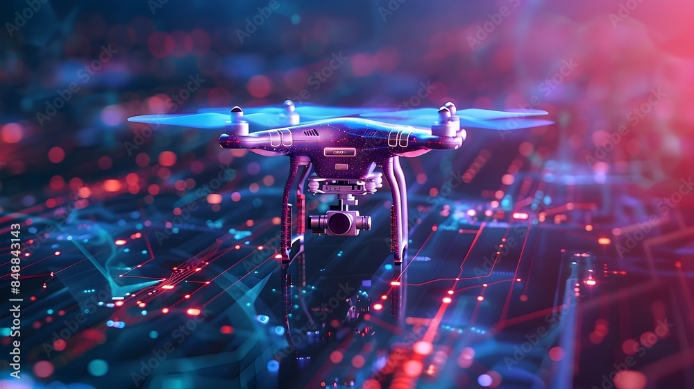 Advanced Drone Technology for Aerial Surveying and Precise High Tech ...