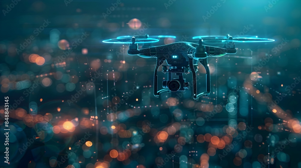 Advanced Drone Technology for Aerial Surveying and Mapping in Nighttime ...