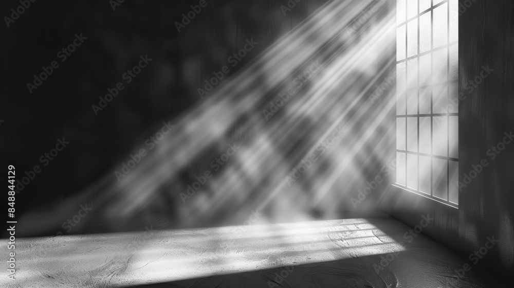 Shadow overlay effect isolated on transparent background, png. Light ...