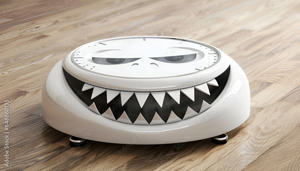 dreaded home bathroom scale that is possessed by an evil spirit, it is ...