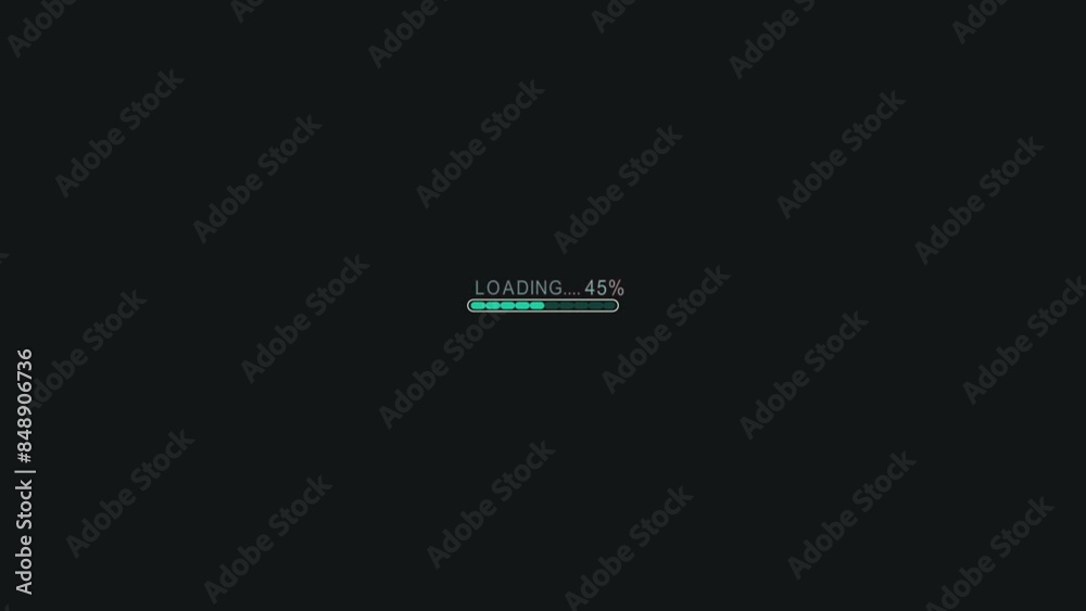 Loading animation on transparent background with alpha channel. Loading ...