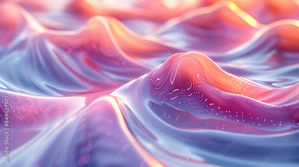 Water ripple effect within each rhombus shape, soft pastel hues, hd ...