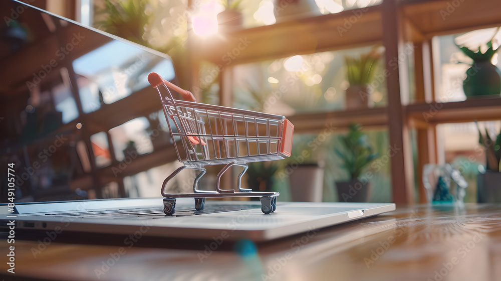 The online shopping e-commerce and customer experience concept has ...