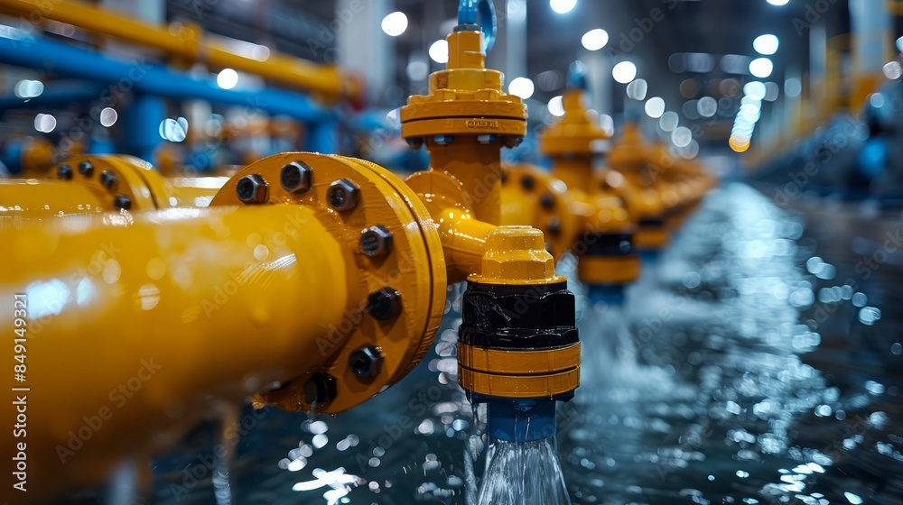 Smart water management system with automated leak detection and ...