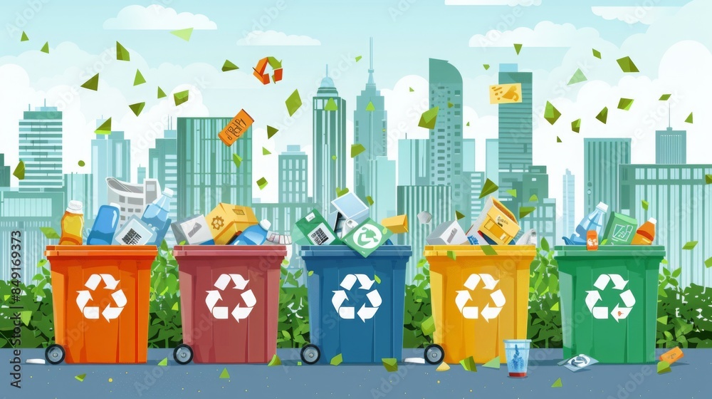 recycling vs waste management , recycling vs garbage disposal , waste ...