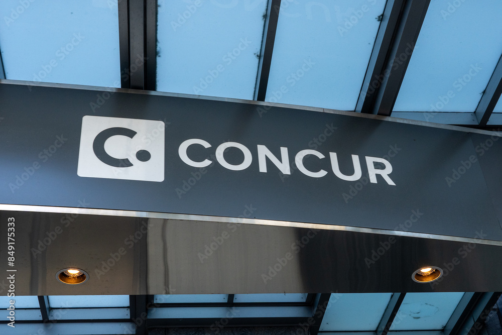 SAP Concur headquarters in Bellevue, Washington, USA - June 15, 2023 ...
