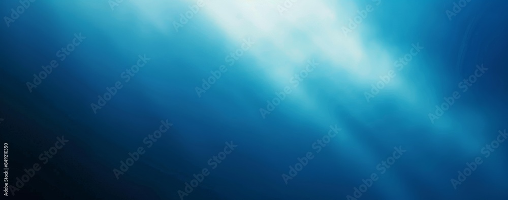 Ripple Effect .Blue gradient background blurred light and shadow simp ...