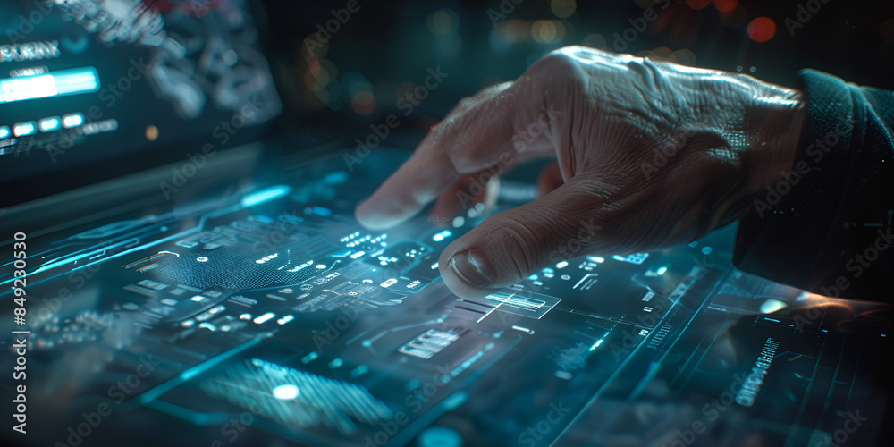 Smart city technology HD 8K wallpaper Stock Photographic Image, The ...