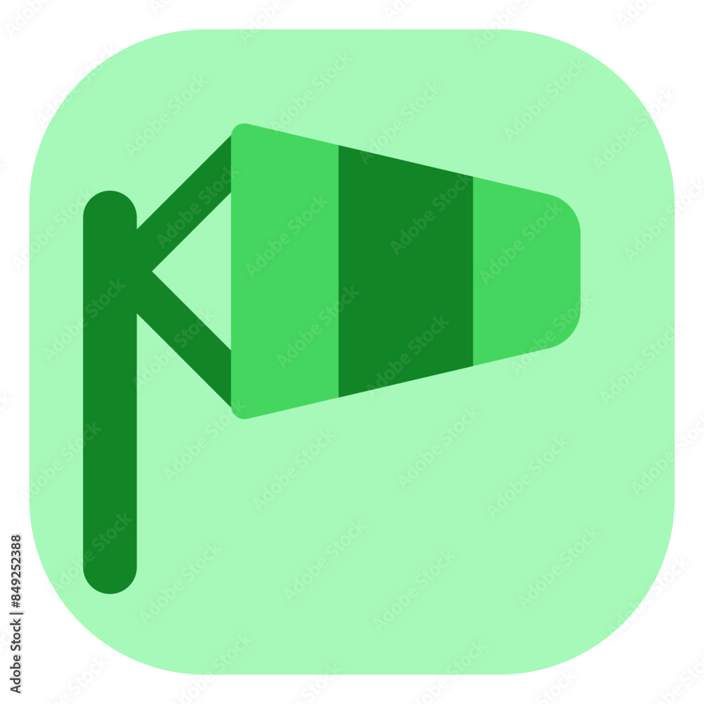 Editable windsock vector icon. Part of a big icon set family. Perfect ...
