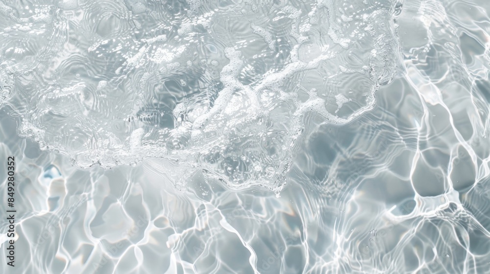 Water waves texture background, realistic water surface overlay, clear ...