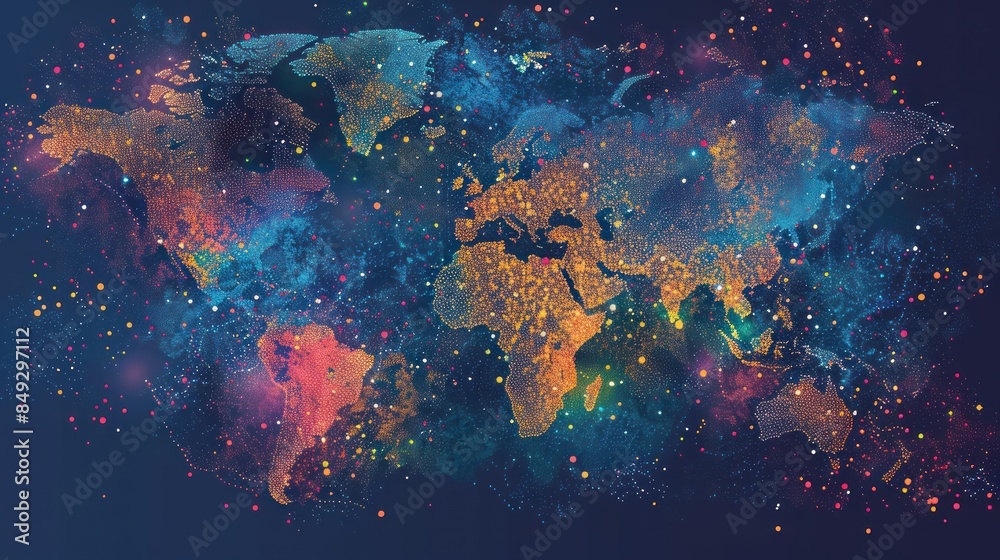 Visualize the beauty of our planet's geography with a striking stock ...