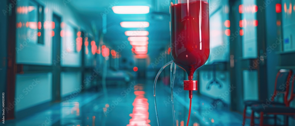 The vital role of blood donation in hospital recovery rooms, emergency ...