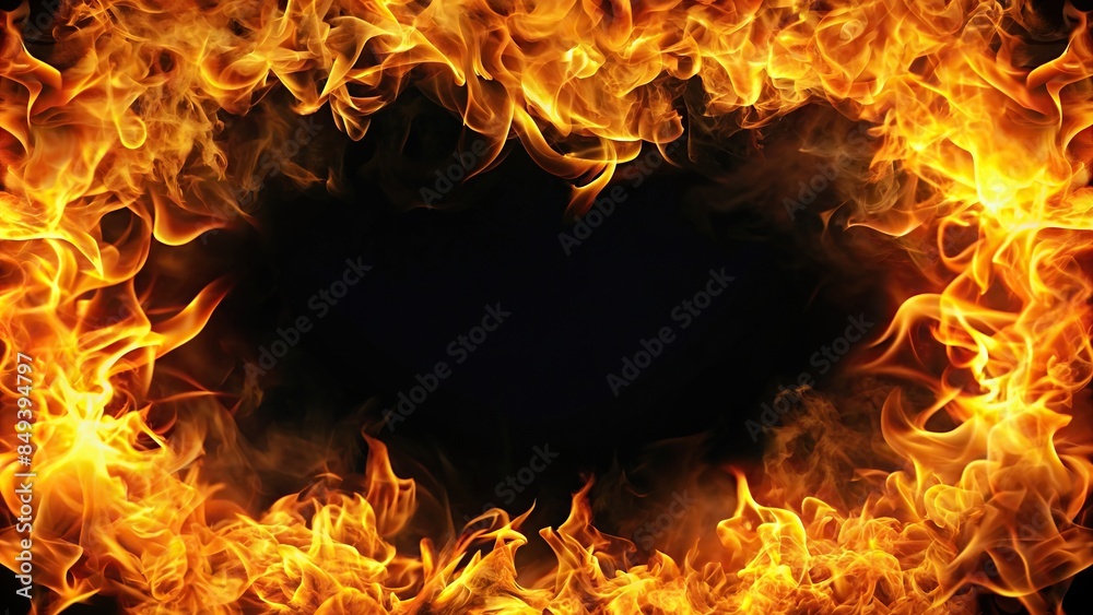 Awesome flame elements in animated GIF format for graphic designs and s ...