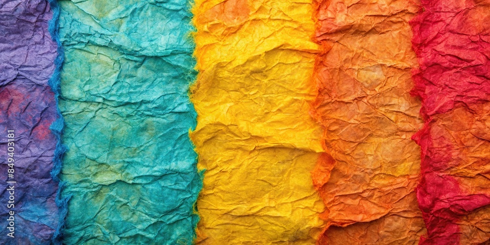 Colorful rough handmade paper texture background, handmade, paper ...