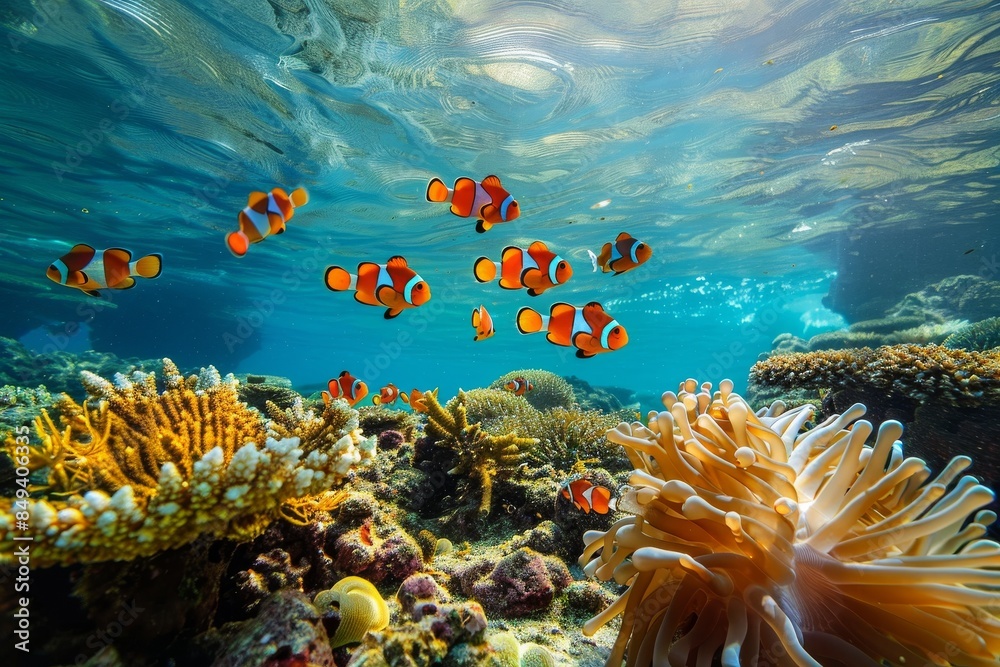 Explore the vibrant underwater world of colorful coral reefs and ...