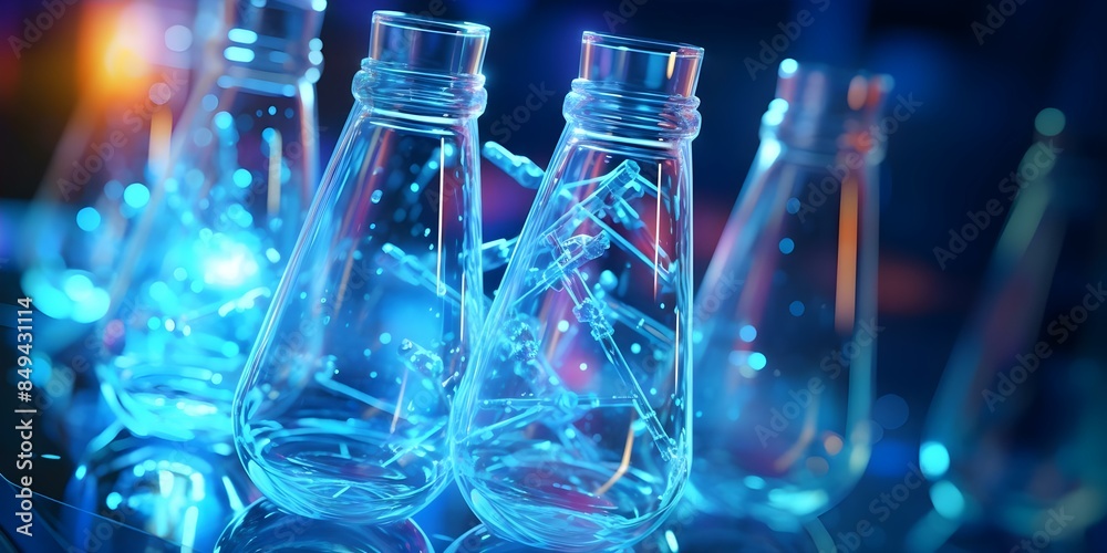 Dna Extraction For Forensic Analysis Explores Biotech Concepts In Genetic Testing Labs Concept