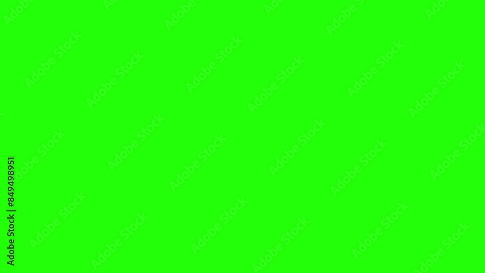 Vidéo Stock Line Shape Busting Pop Up Element with Green Screen. Line ...