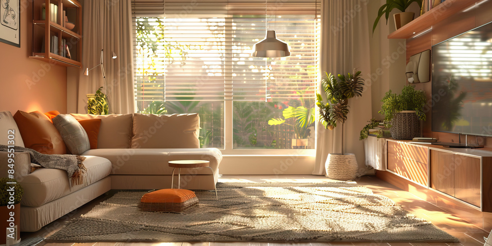 Warm and Cozy: Soft, warm colors like beige, peach, and light brown ...