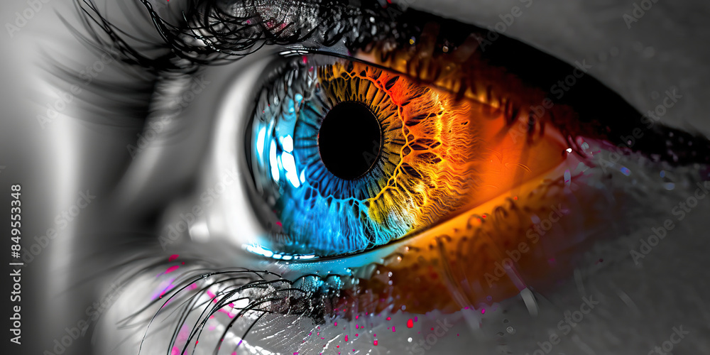 High Contrast: Utilizing stark contrasts like black and white or ...