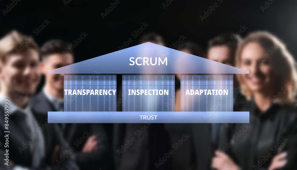 The three pillars of empiricism of SCRUM : transparency, inspection and ...