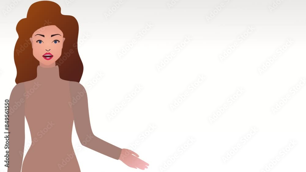 lip syncing, facial animation for storytelling. female character says ...