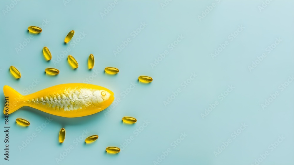 yellow fish filled with omega-3 fatty acids and vitamins such as D and ...