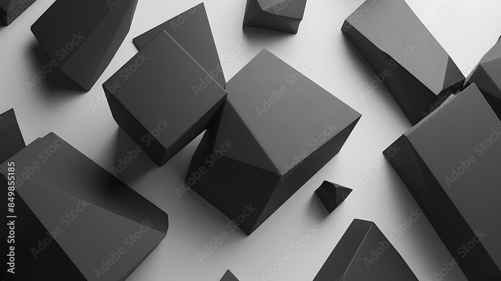 **Modern Happy Father's Day text in sleek black font with geometric ...