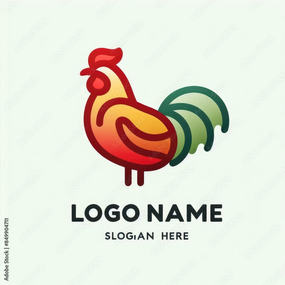 Chicken Logo: A Creative and Unique Symbol for Your Brand Stock ...